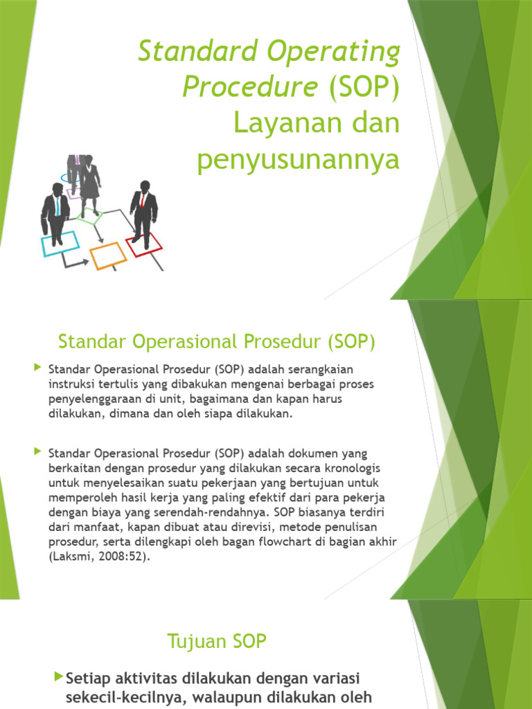 Standard Operating Procedure SOP Layanan | PDF