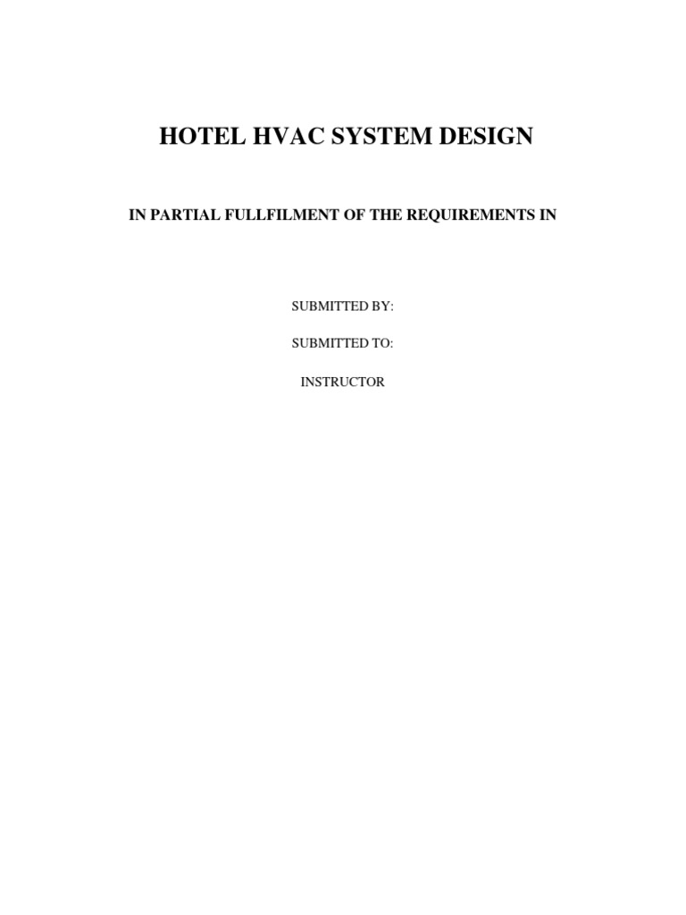 Hvac Design Pdf Pdf Humidity Branches Of Thermodynamics