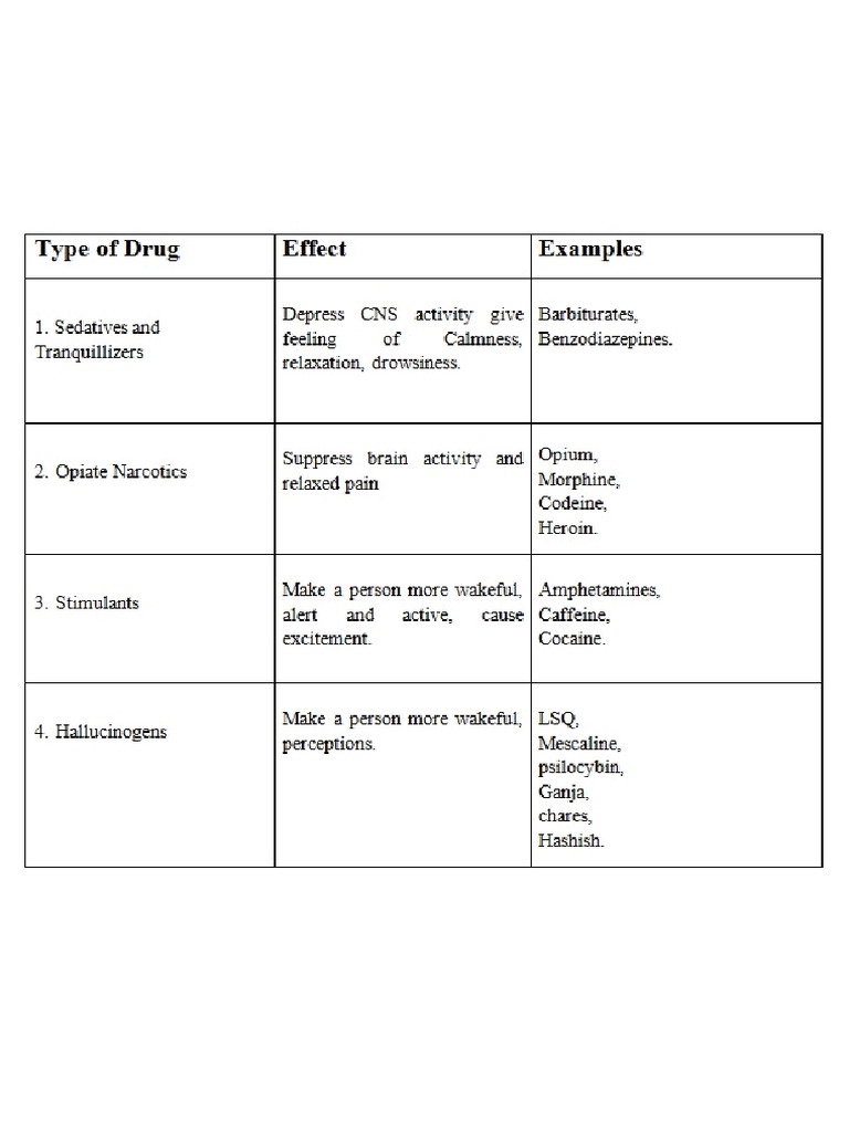 Drug Addiction Project | PDF