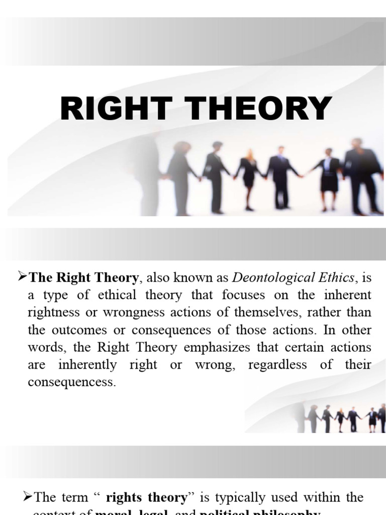 Right Theory | PDF