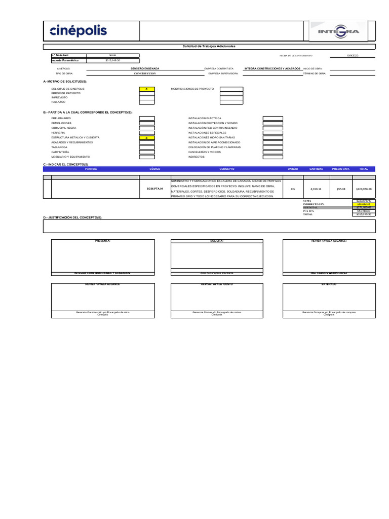 SC06 Escalera de Caracol - Integra | PDF