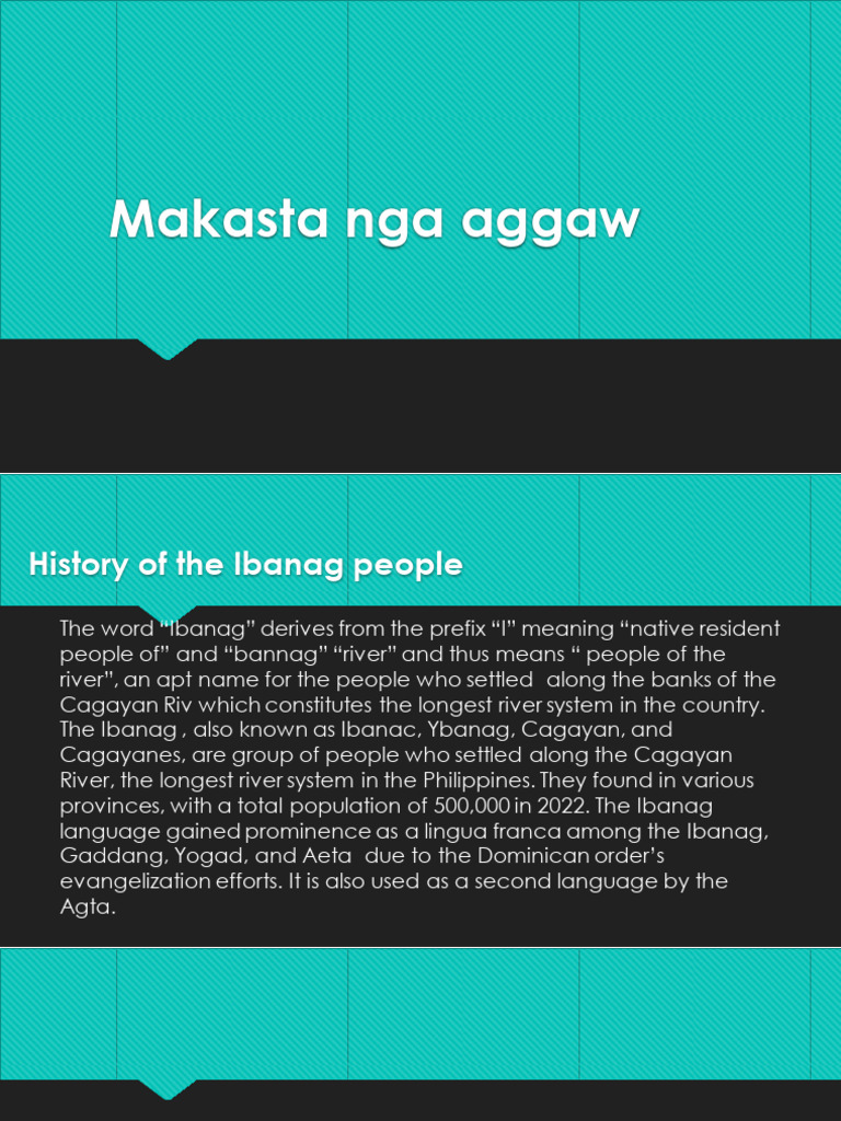 IBANAG | PDF | Languages Of Asia | Languages Of Southeast Asia