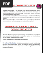 Study Material Unit - 1 Explaining Political Communication | PDF ...