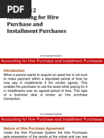 Hire Purchase - Example 1 To 10 | PDF | Interest | Deposit Account