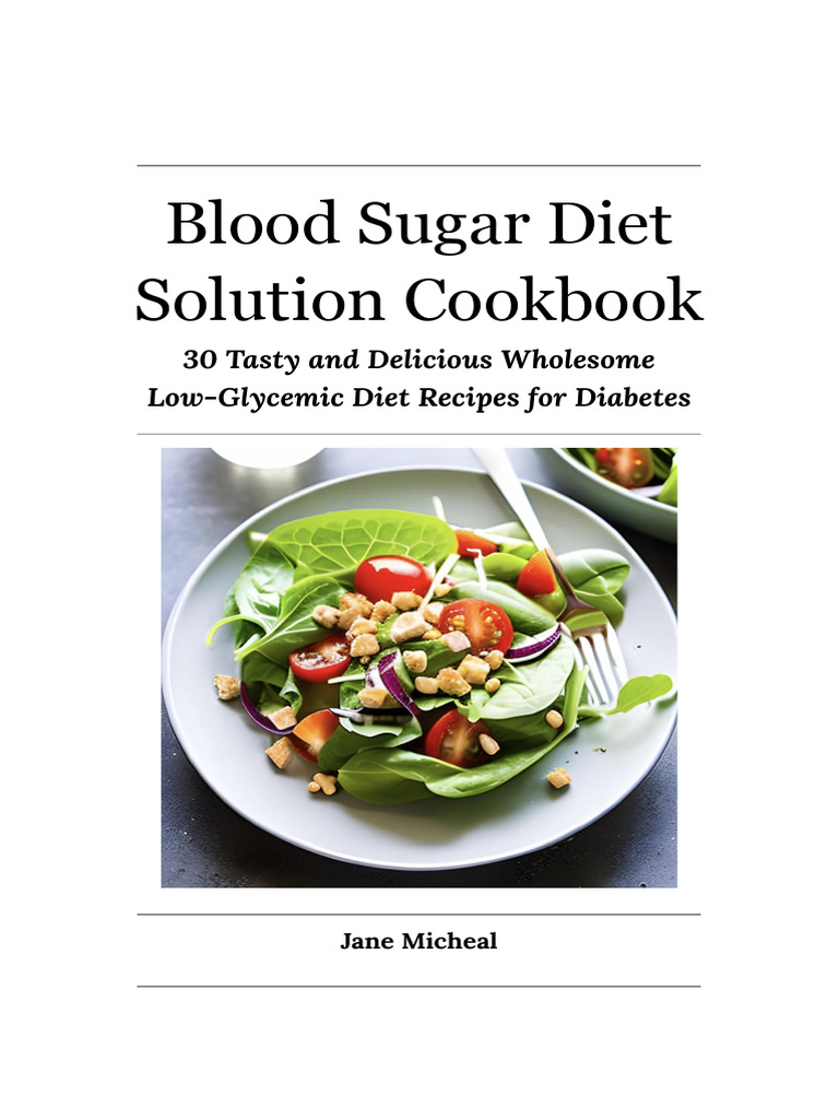30 Low-Glycemic Recipes for Diabetes | PDF | Weight Management | Pesto