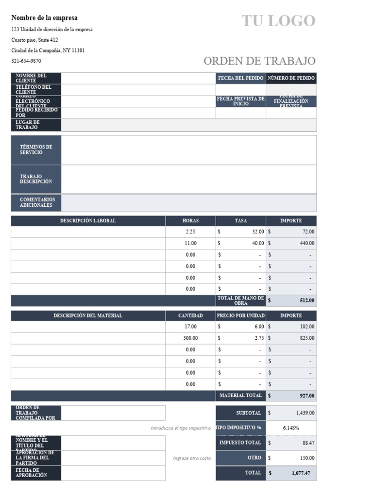 Orden de Trabajo de Mantenimiento Informático | PDF | Informática ...