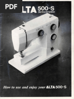 Sewmor 606 Manual | PDF