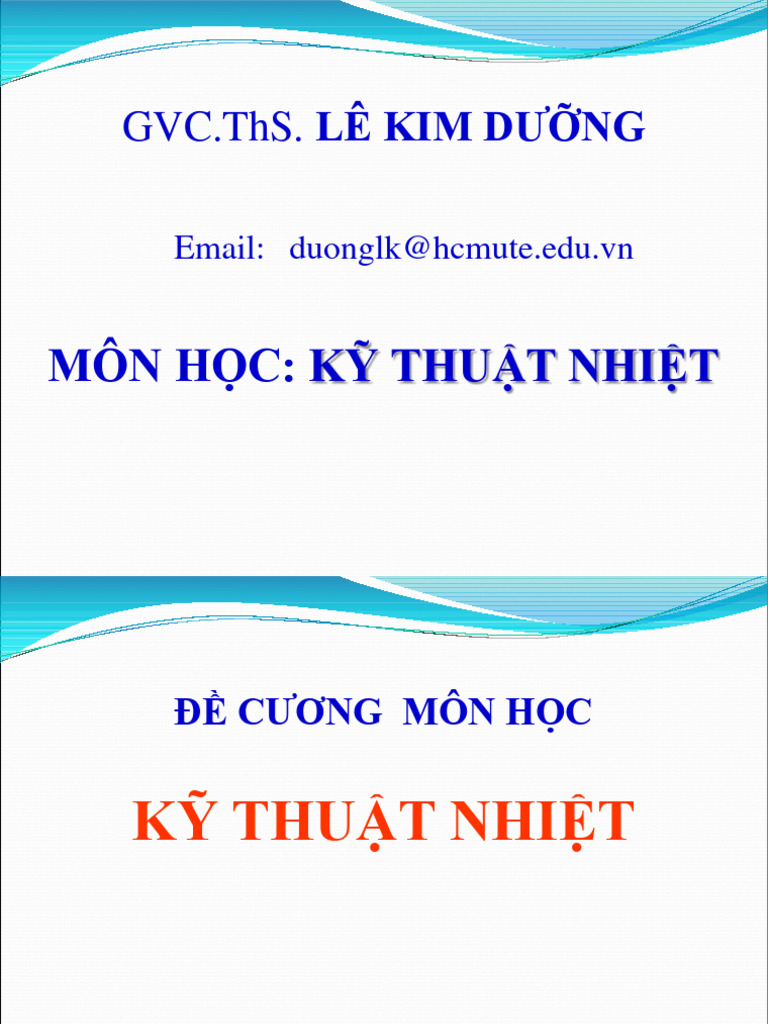 De Cuong Va Bai Giang KTN | PDF