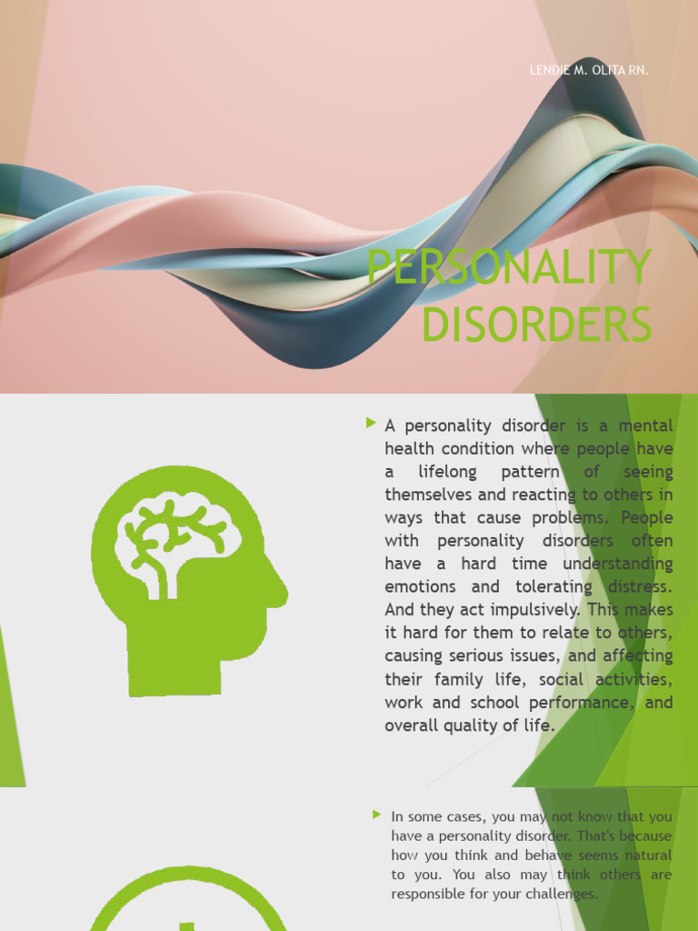 Personality Disorders | PDF