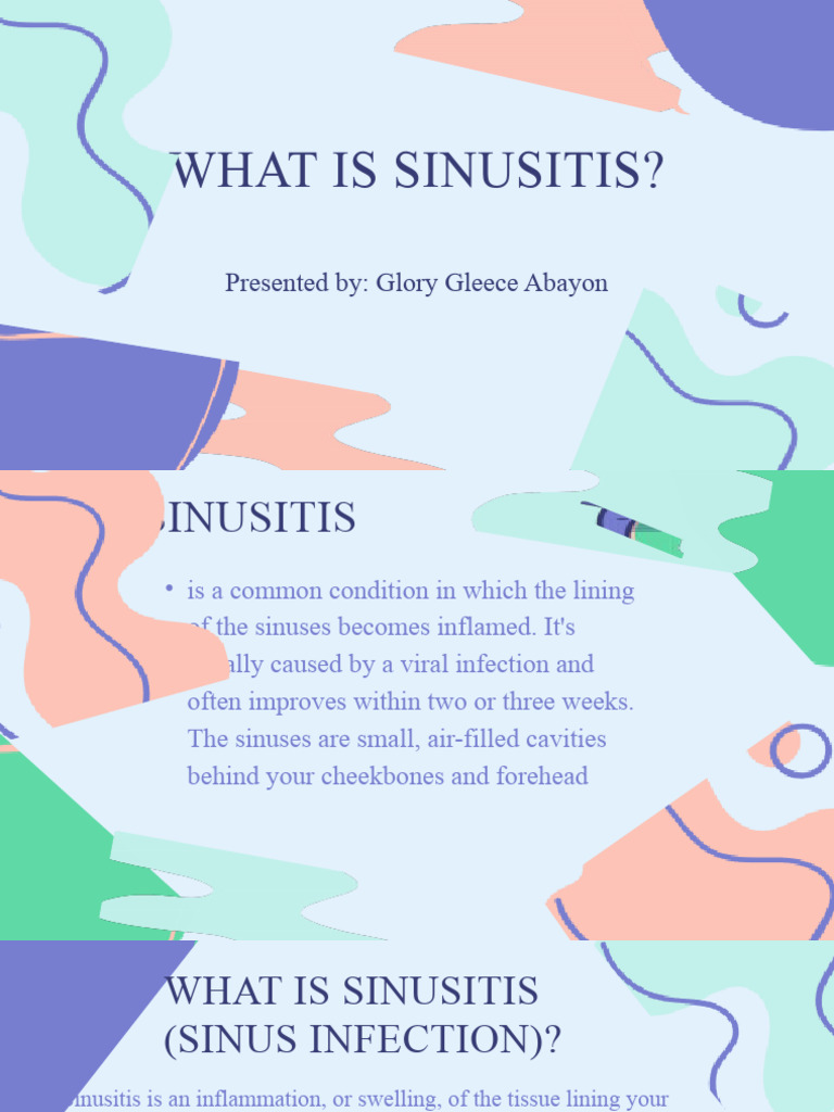 Sinusitis Presentation | PDF