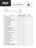 FORM Checklist Panel Listrik | PDF