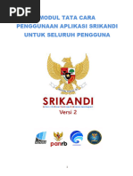 Panduan Lengkap Aplikasi SRIKANDI | PDF