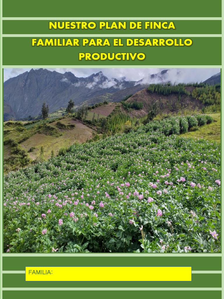 DISEÑO PLAN DE FINCA-final | Descargar gratis PDF | Oveja | Familia