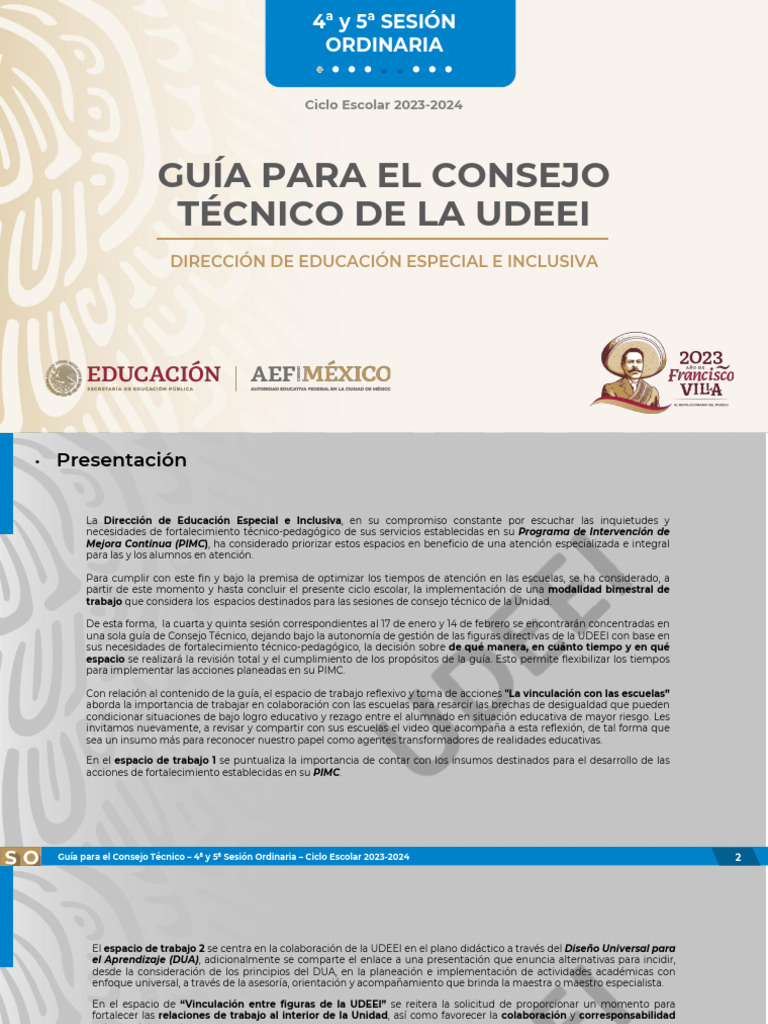 4a y 5ta So-Ct-Udeei 08.01.24 | PDF | Evaluación | Educación especial