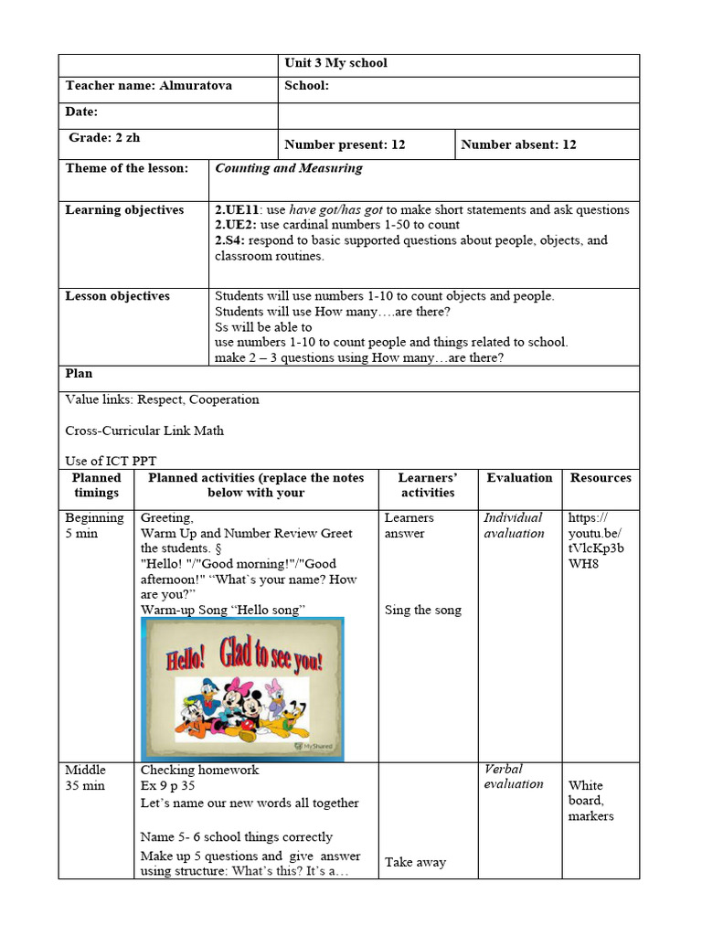 Open Lesson KM | PDF | Flashcard | Cognitive Science