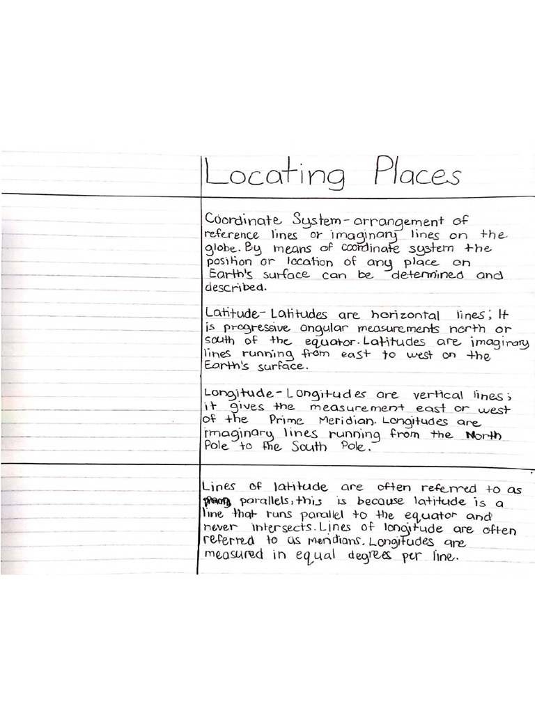 Locating Places | PDF