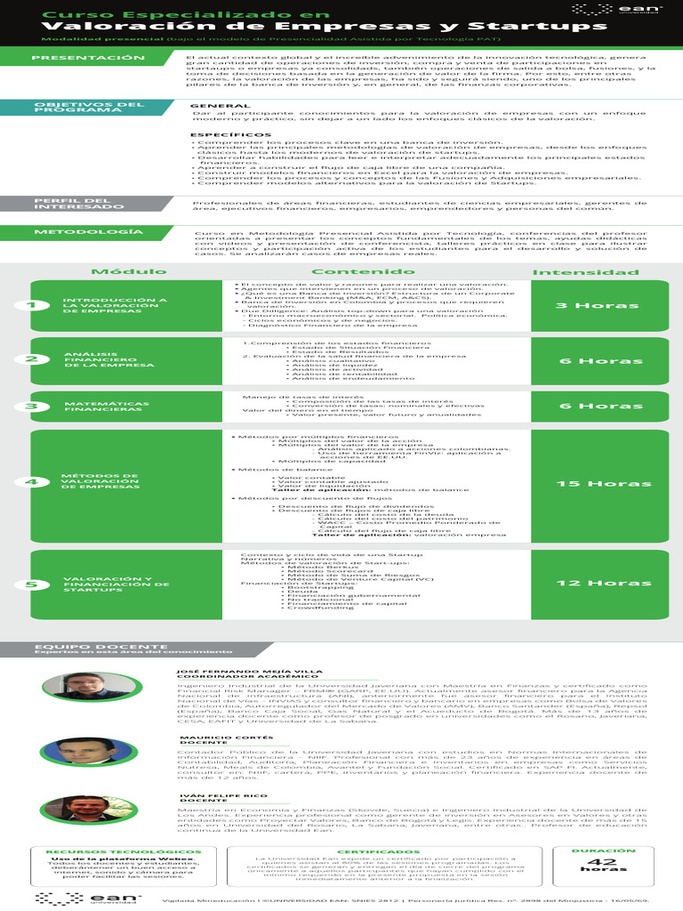 curso-especializado-en-valoracion-de-empresas-y-startups | PDF ... curso-especializado-en-valoracion-de-empresas-y-startups | PDF ...
