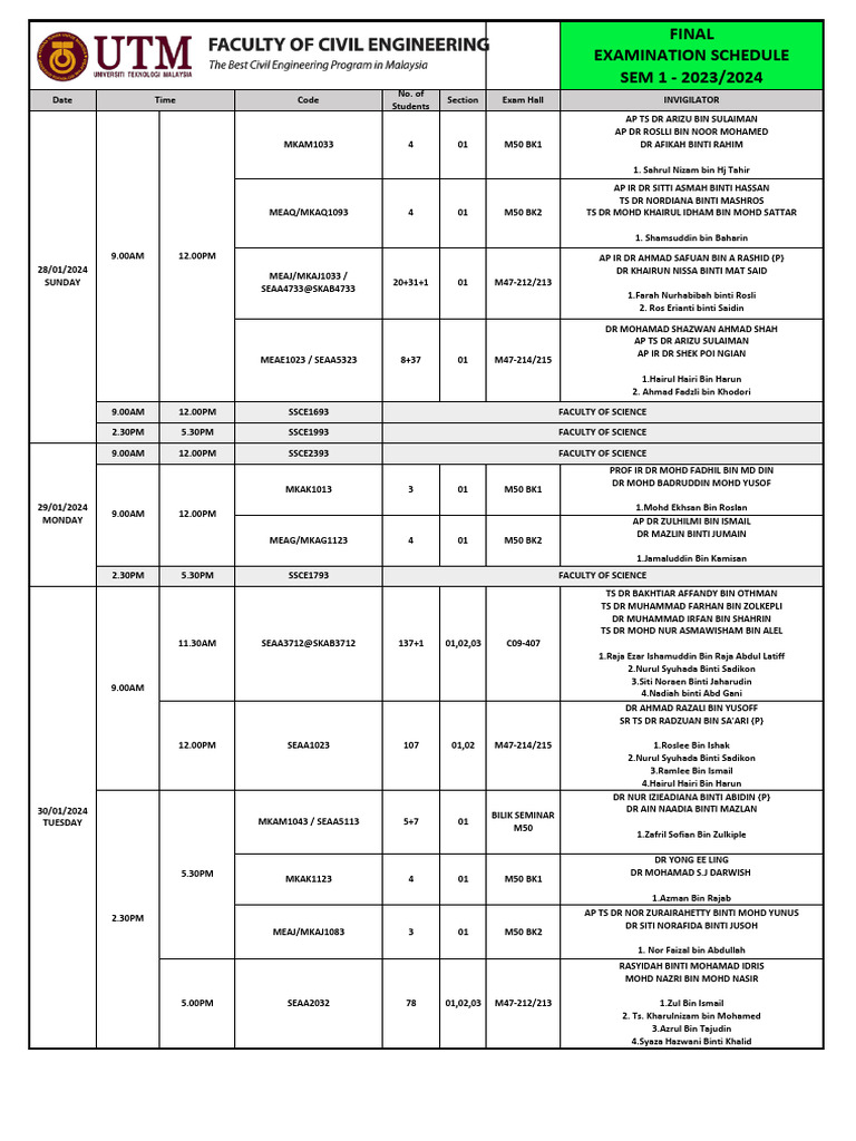 Exam in Progress: Silence Required | PDF | Malaysia