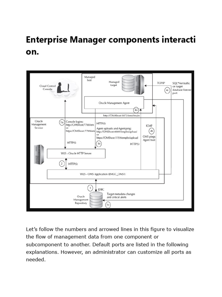 EM Components Interaction | PDF | Networking | Internet & Web