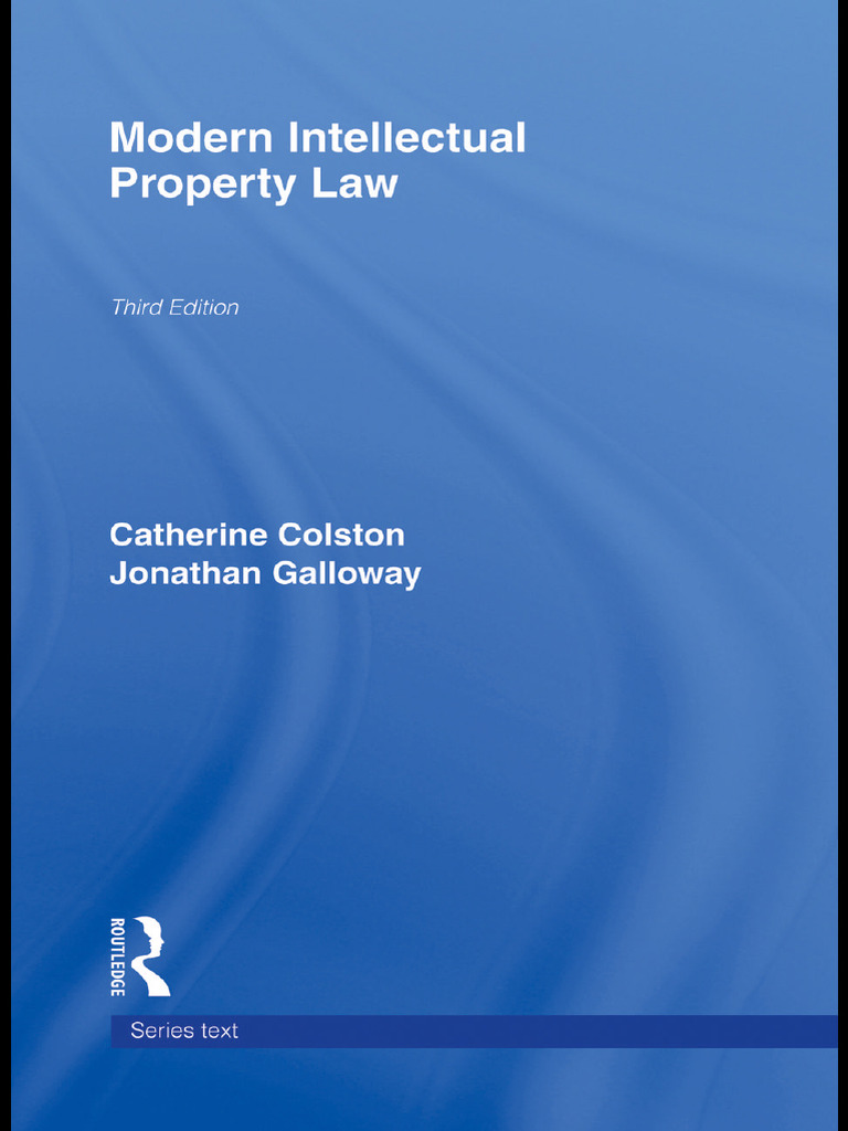Modern Intellectual Property Law | PDF | Copyright | Intellectual Property