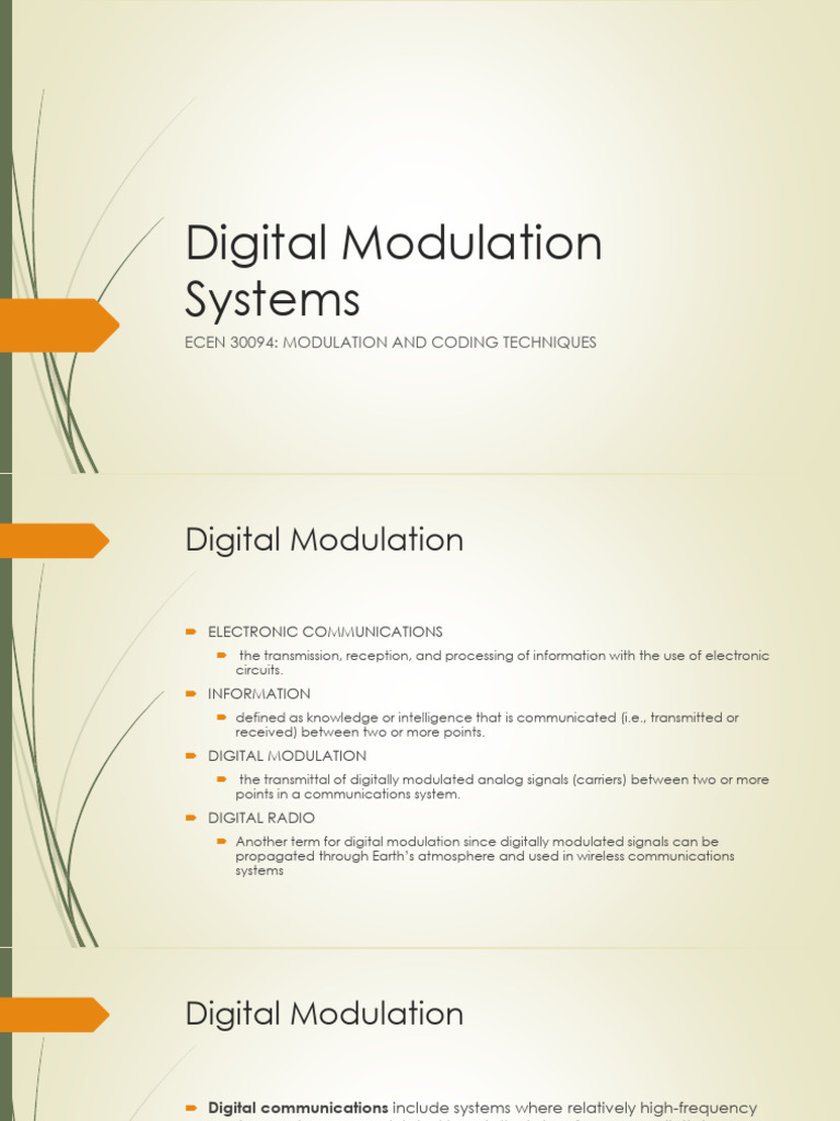 Comms Reviewer | PDF | Modulation | Frequency Modulation