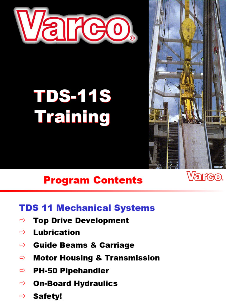 tds manual powerpoint | PDF | Electric Motor | Alternating Current