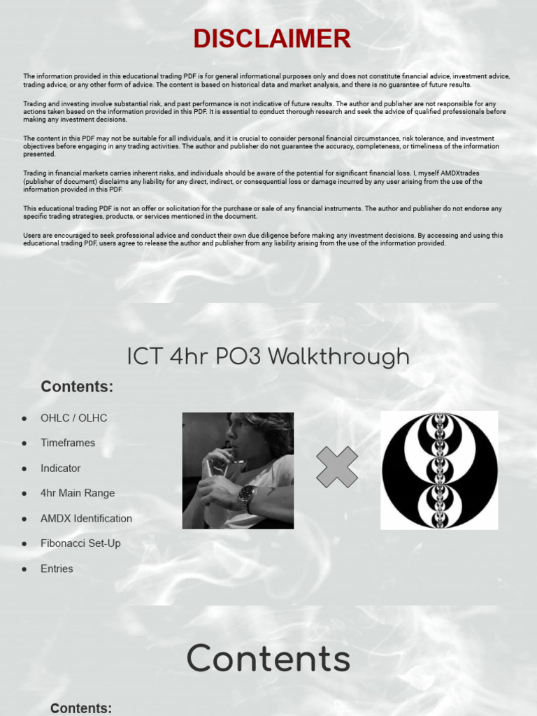 PO3 AMDXtrades | PDF | Market Trend | Investing