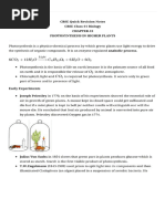 Photosynthesis Class 11 Biology NCERT | PDF | Photosynthesis | Chloroplast