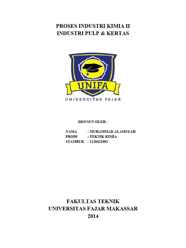 Proses Pembuatan Kertas dan Pulp | PDF | Griya & Taman | Seni