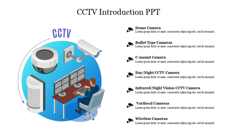 CCTV Introduction PPT | PDF