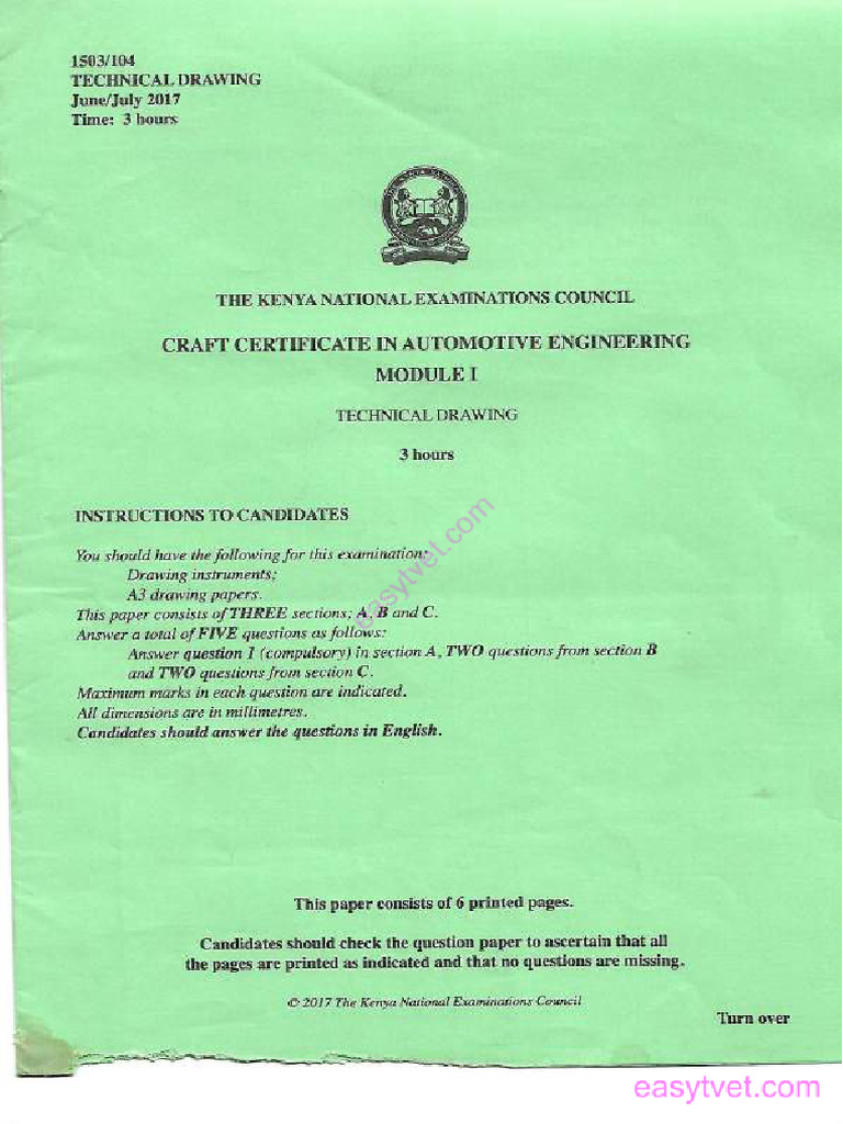 Module 1 technical drawing | PDF