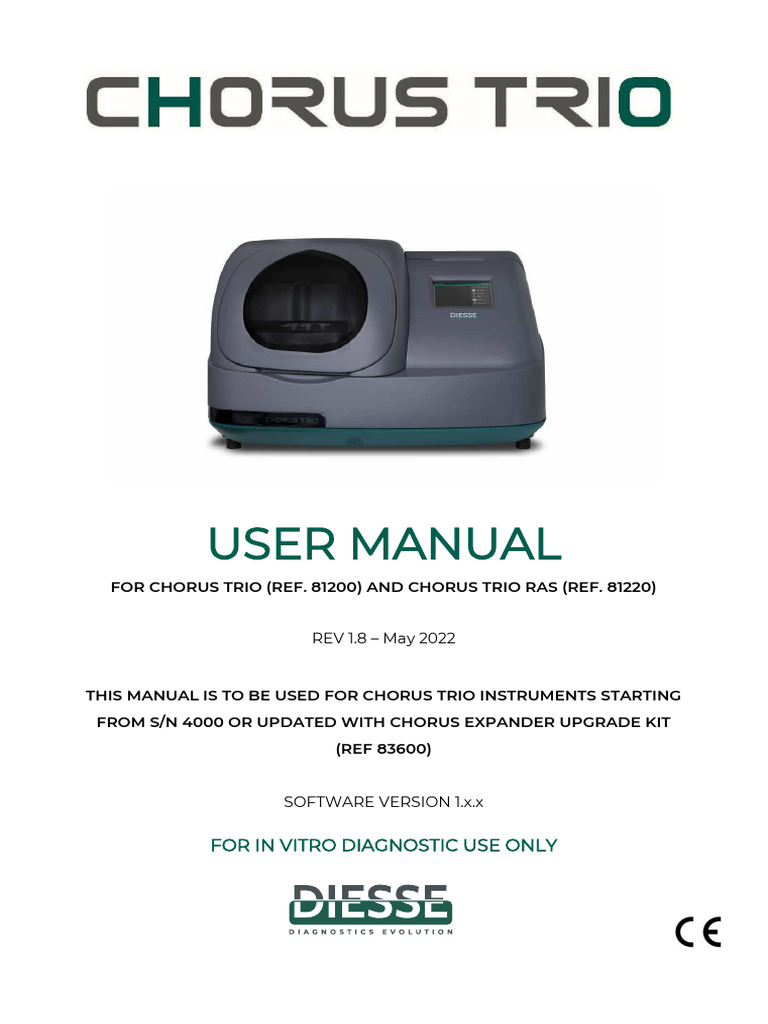 Chorus Trio Expander User Manual Rev 1.8 en 05.2022 | PDF