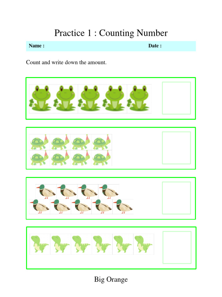 Preschool Math | PDF