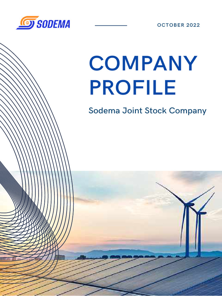 SODEMA Company Profile | PDF | Solar Power | Engineering