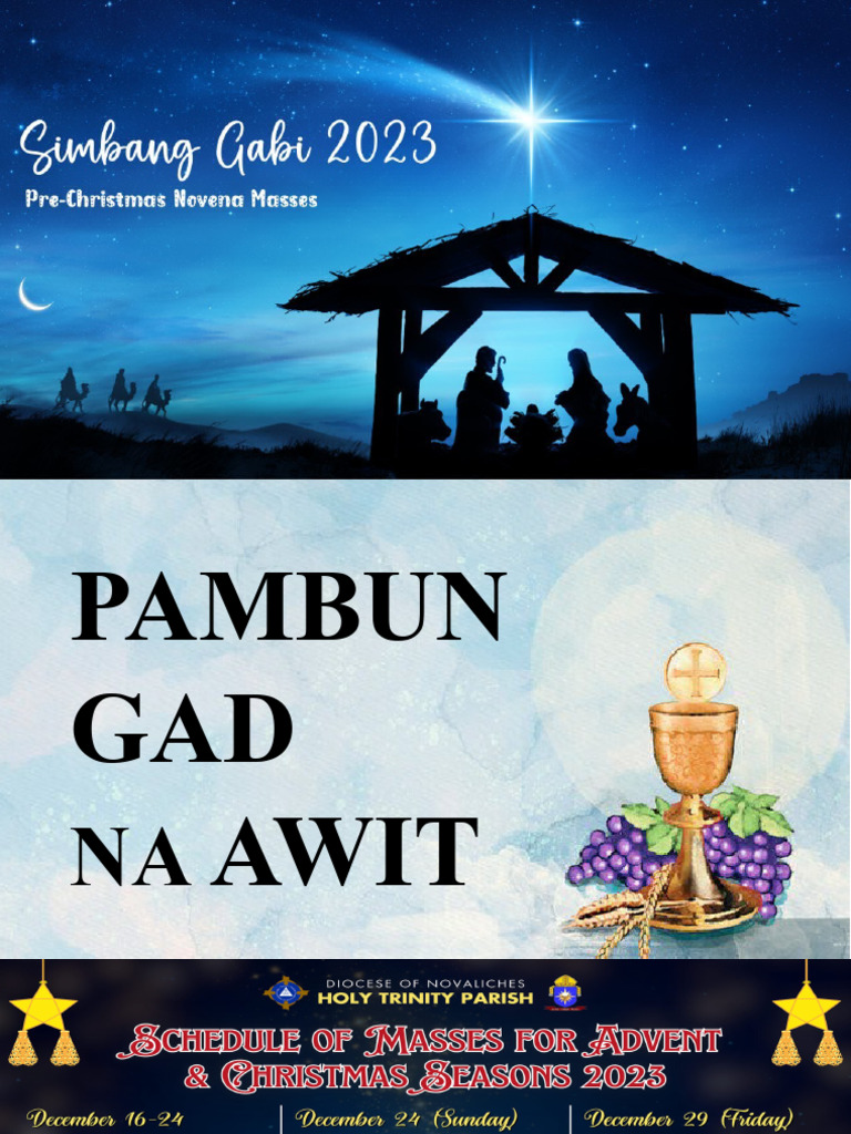 Simbang Gabi Day 5 | PDF