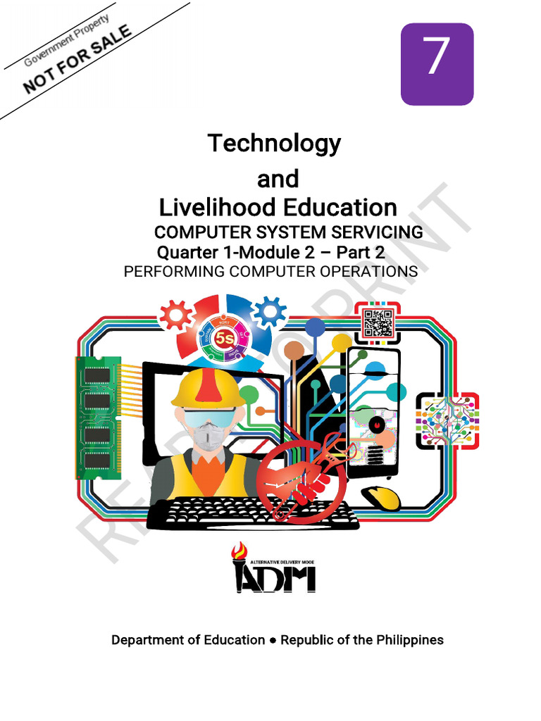 Tle7 Css Mod2 Part2 Performing Computer Operation V5 Pdf Occupational Safety And Health