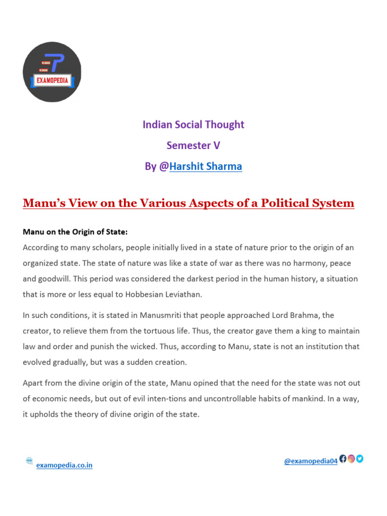 BSS 311 Notes (Examopedia) | PDF | Politics