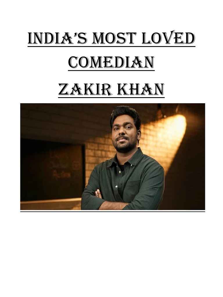 Zakir Khan Word | PDF