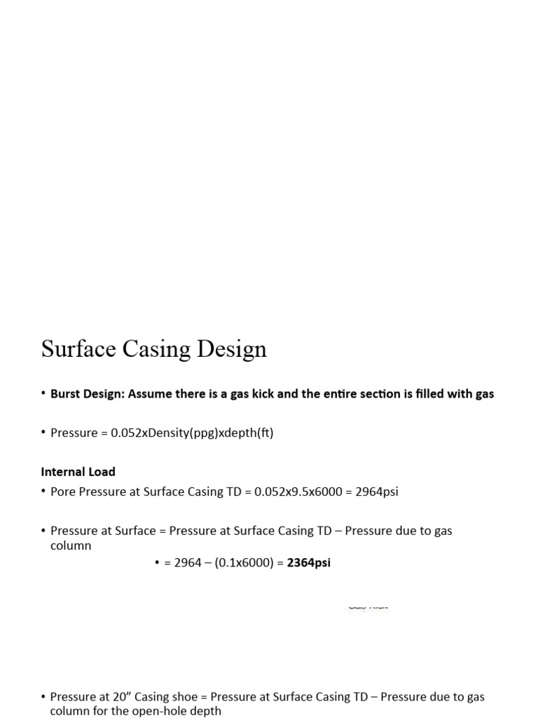 Drilling Revision | Download Free PDF | Casing (Borehole) | Pressure
