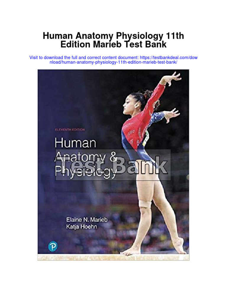 Instant Download Human Anatomy Physiology 11th Edition Marieb Test Bank