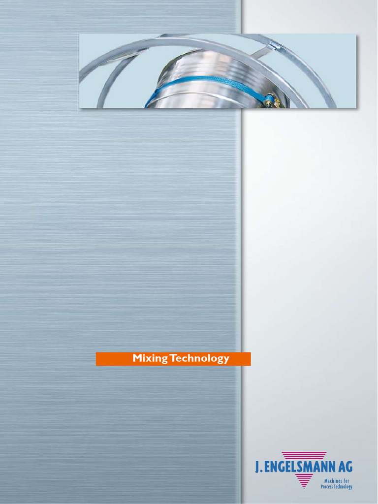 J. Engelsmann Mixing Technology 0611 | PDF | Steel | Secondary Sector ...