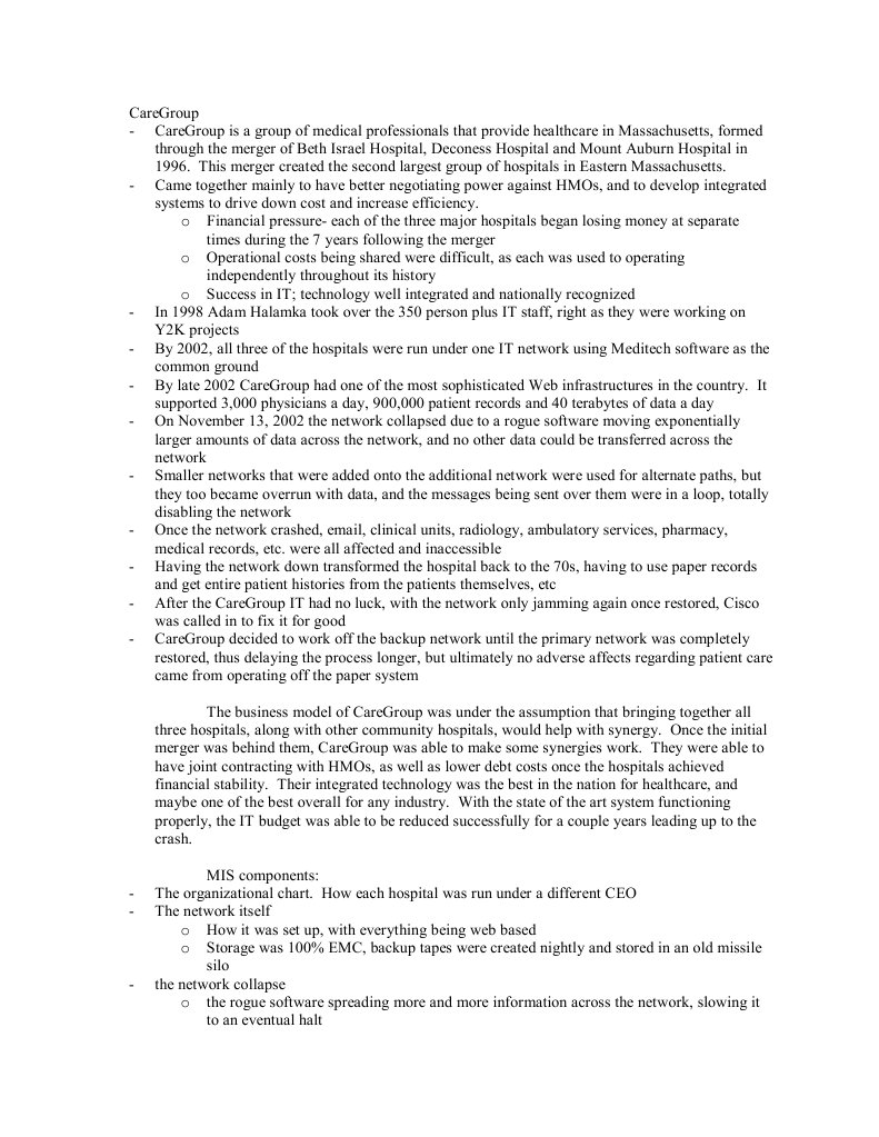 Care Group | PDF