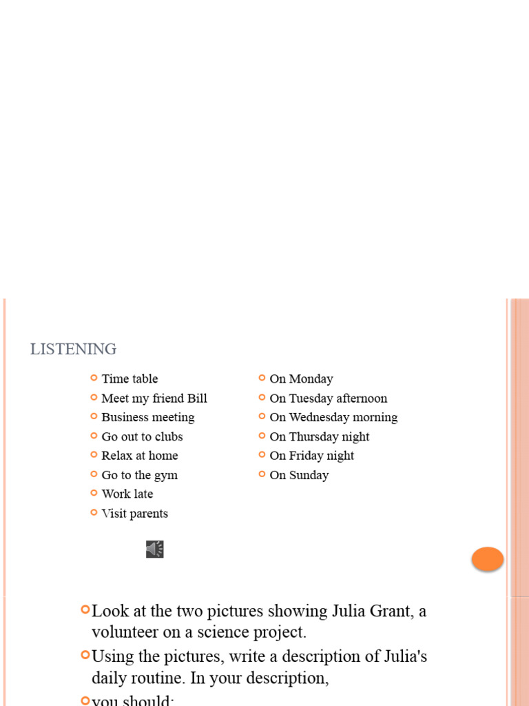 Daily Life Listening | PDF
