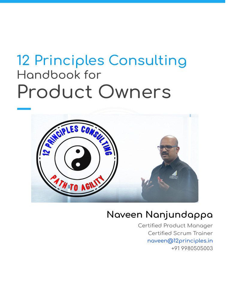 Handbook For Product Owners Oct 2022 | Download Free PDF | Scrum ...