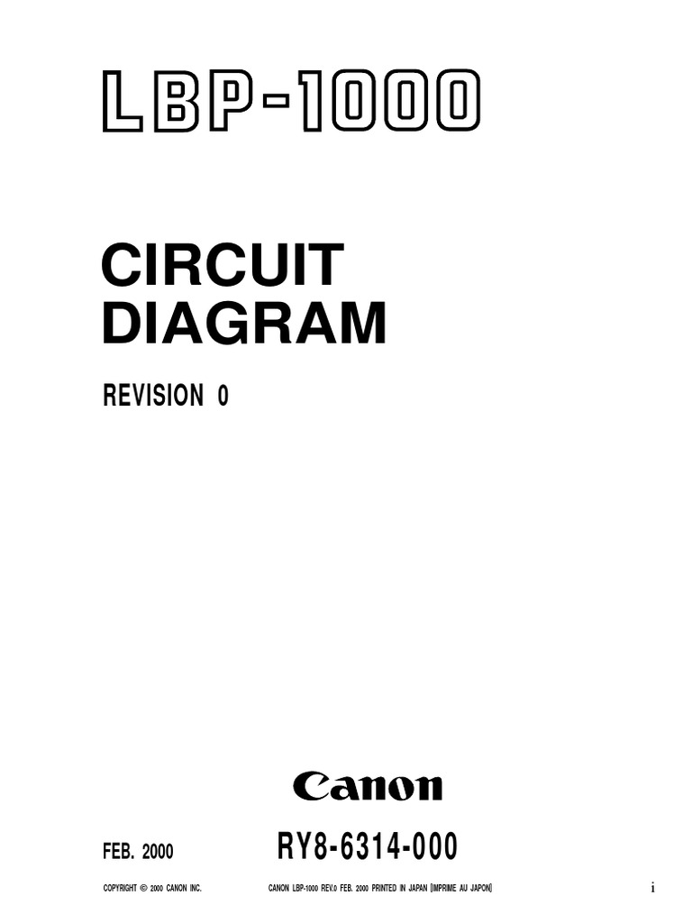 LBP1000CD | PDF | Resistor | Computer Engineering