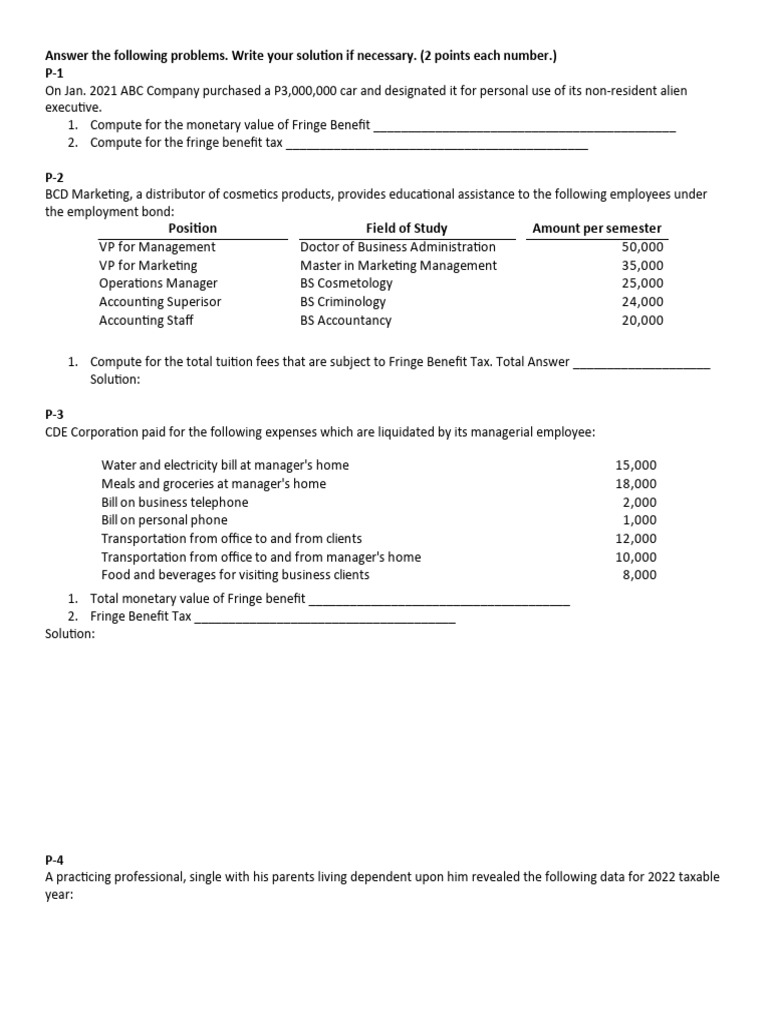 Long Quiz P1 | PDF | Capital Gains Tax | Taxpayer