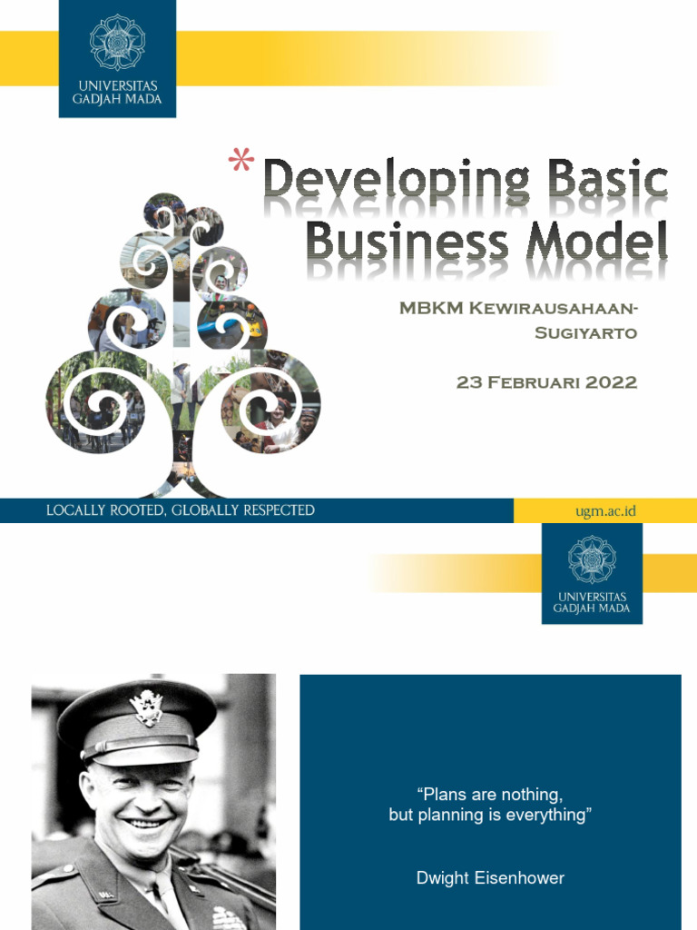 03. Developing Basic Business Model-Sugiyarto | PDF | Business Model ...