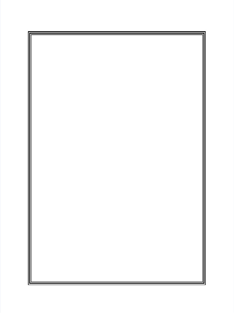 PDF 1 Inch Page Border Template | PDF