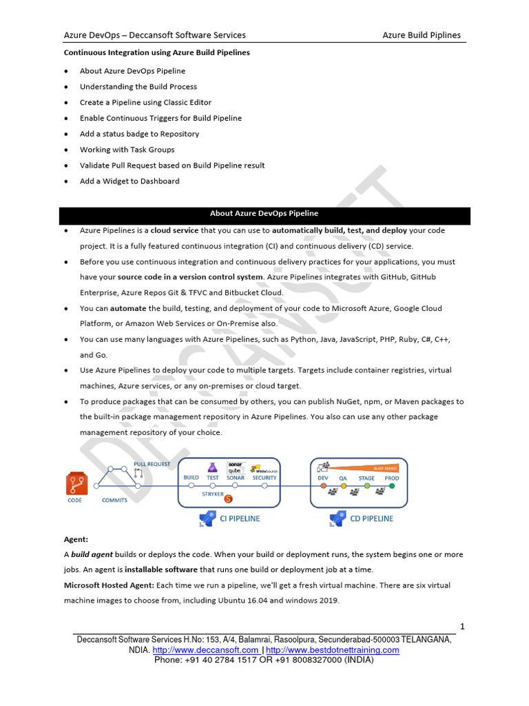 4 - Continous - Integration - Using - Classic - Build - Pipeline-Cicd Docs | PDF | Software ...
