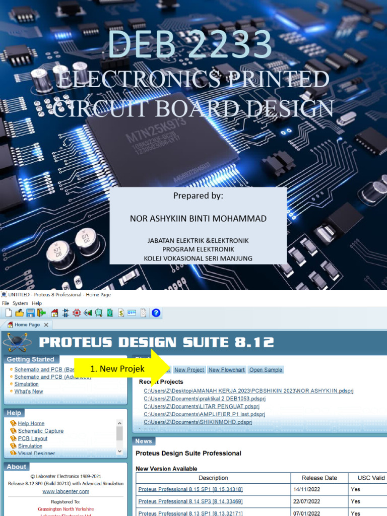 Nota Proteus 8 | PDF
